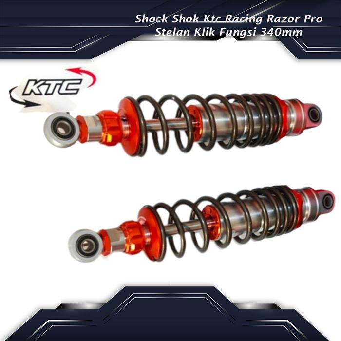 Jual Shock Shok Ktc Racing Razor Pro Stelan Klik Fungsi 340mm - Kota ...