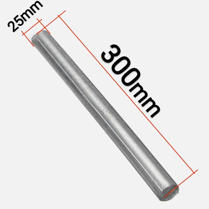 Jual Zinc Anode Rod Elektroda Batang Zinc Seng - 25x300mm - Kab ...