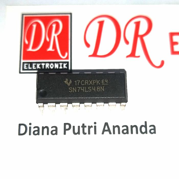 Jual IC 7448 CD7448 Integrated Circuit TTL SN74HC48N DIP 74HC48 NAND ...