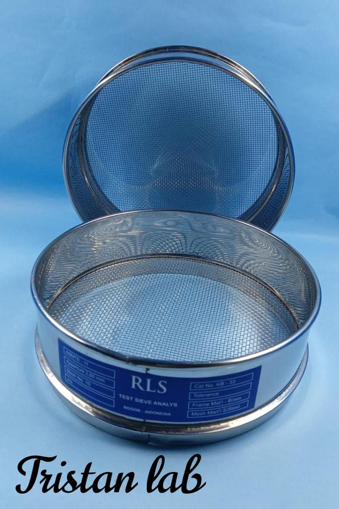 Jual Ayakan Mesh Test Sieve Ayakan Mesh 10 (2,00 mm) Diameter 20 cm ...