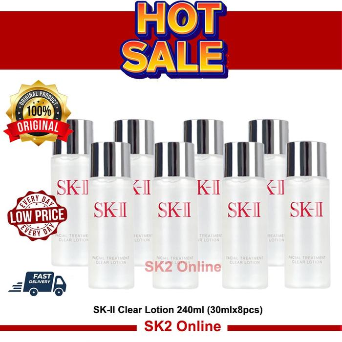 Jual SK-II SK2 SK II Facial Treatment Clear Lotion 240ml (8x30ml ...