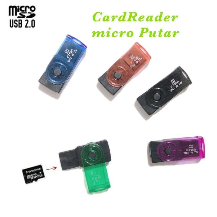 Jual Card Reader All In One Coverter To FlashDisk 1 Slot Micro SD ...