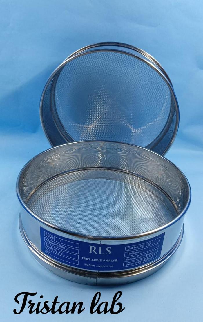 Jual Ayakan Mesh Test Sieve Ayakan Mesh 20 (850 um) Diameter 20 cm ...