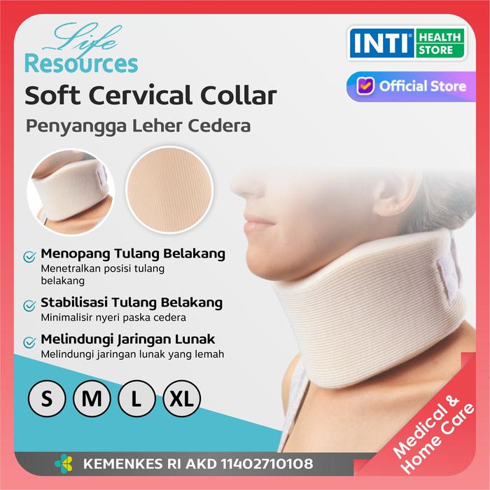 Jual Life Resources | Soft Cervical Collar | Penyangga Leher | Cidera Leher Di Seller Yama ...