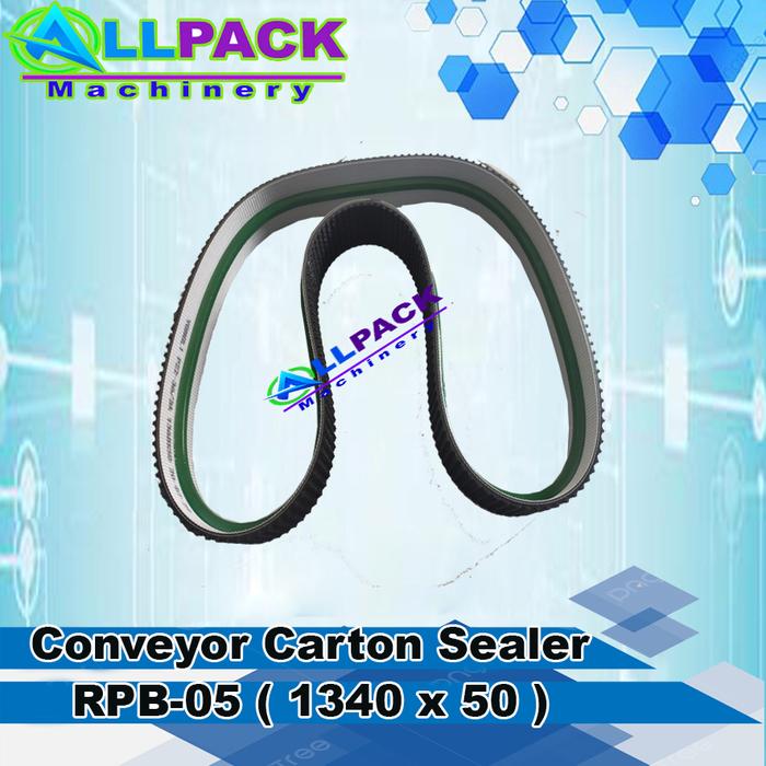 Jual Conveyor Belt Carton Sealer RPB-05 Ring pack ukuran 1340 x 50 ...