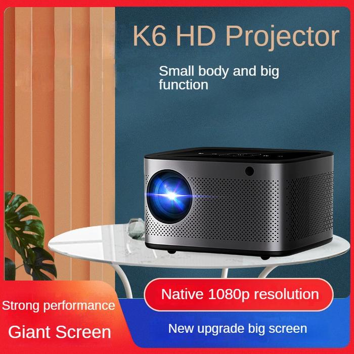 Jual Projector K6 Android 2000 ANSI Lumens - Home Theater Proyektor ...