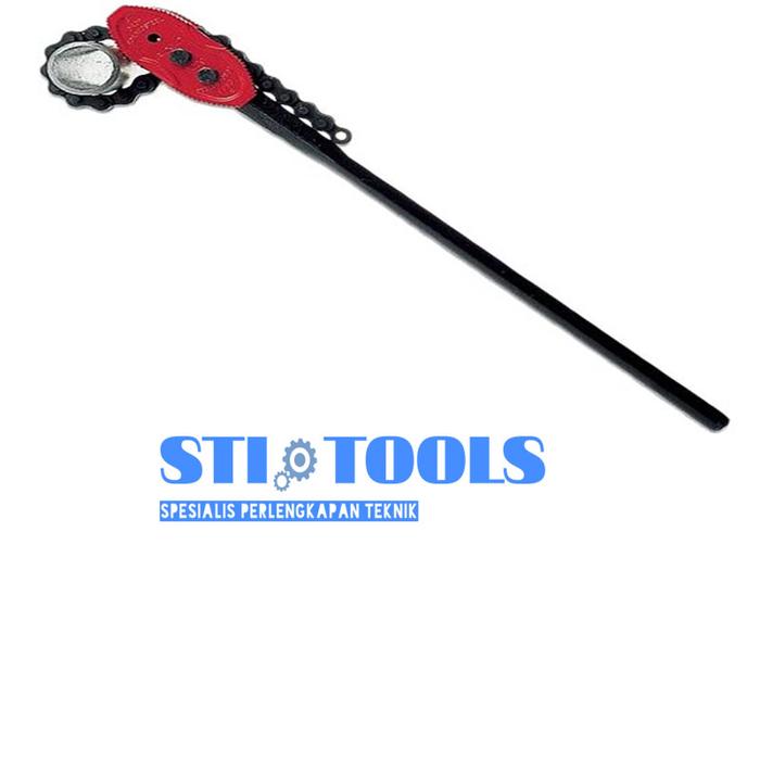 Jual Jual RIDGID Chain Tong Pipe Wrench Double End - 3235 1.5-8 Inch ...