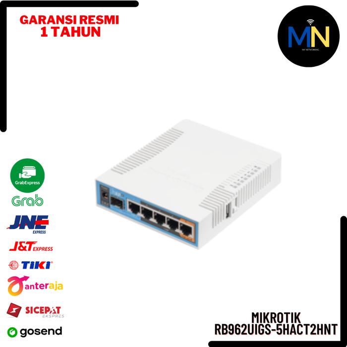 Jual Mikrotik Router Wireless RB962UiGS-5HacT2HnT (hAP-AC) - Jakarta ...