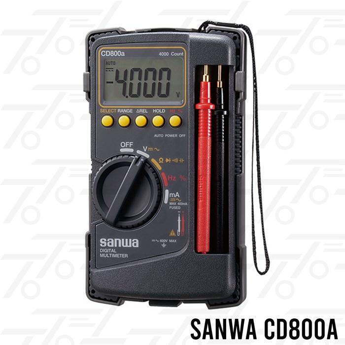 Jual Sanwa CD800A Digital Multimeter / Digital Multitester Sanwa CD ...
