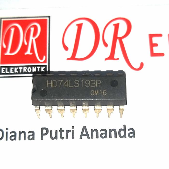 Jual IC 74193 CD74193 Integrated Circuit TTL SN74HC193N 74HC193 ...
