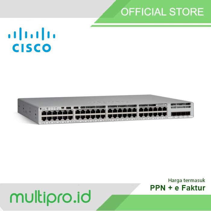 Promo Cisco C9200L-48T-4X-E Catalyst 9200 Series Switch + SmartNet ...