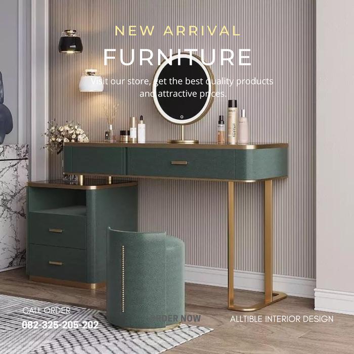 Jual Meja rias kaki besi-meja rias kaki besi minimalis-meja rias ...