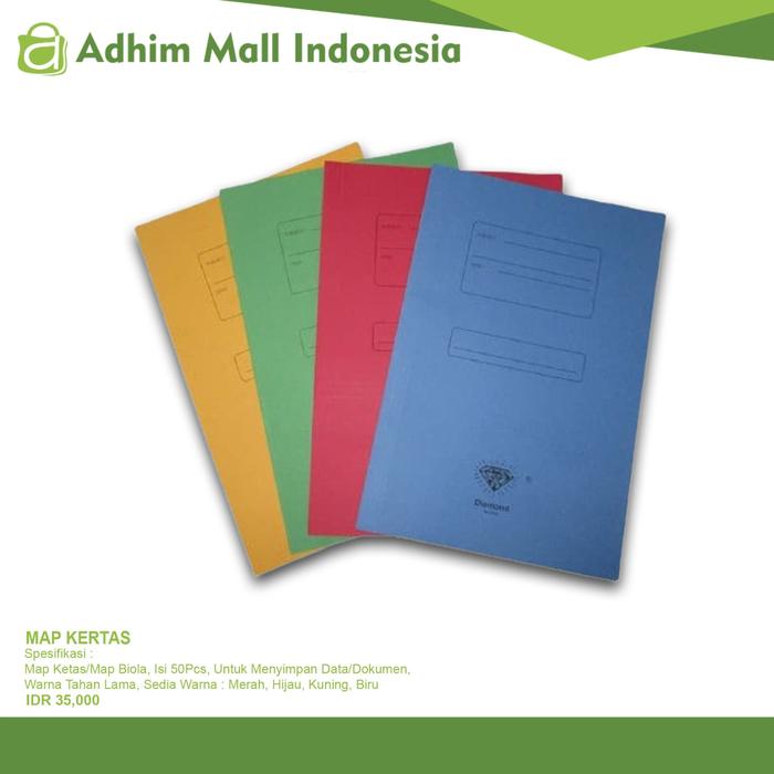 Jual Map Dokumen / Map Kertas / Map Biola Ukuran F4 - Kota Surabaya ...