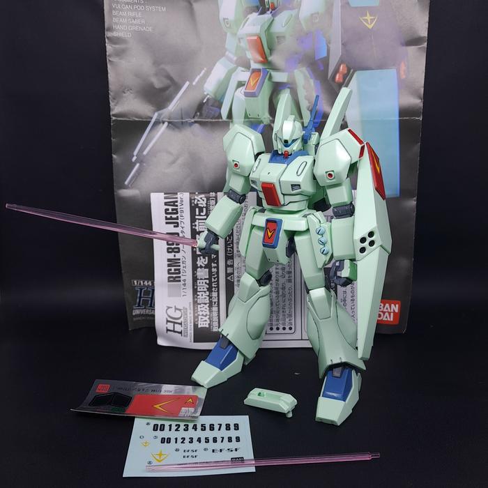 Promo gundam HGuc HG jegan normal A type f91 ver premium p bandai rare ...