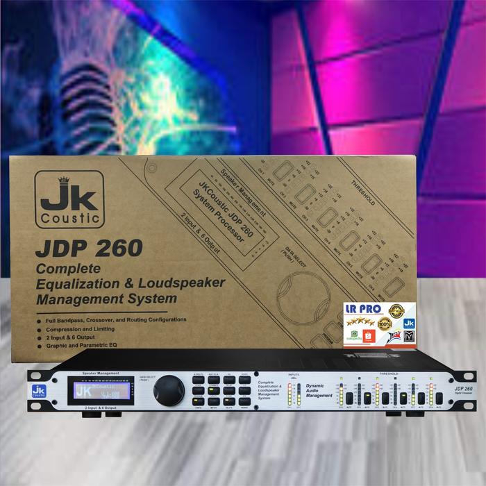Jual Dlms Jk coustic 260 Loud speaker Management JDP 260 - Jakarta ...
