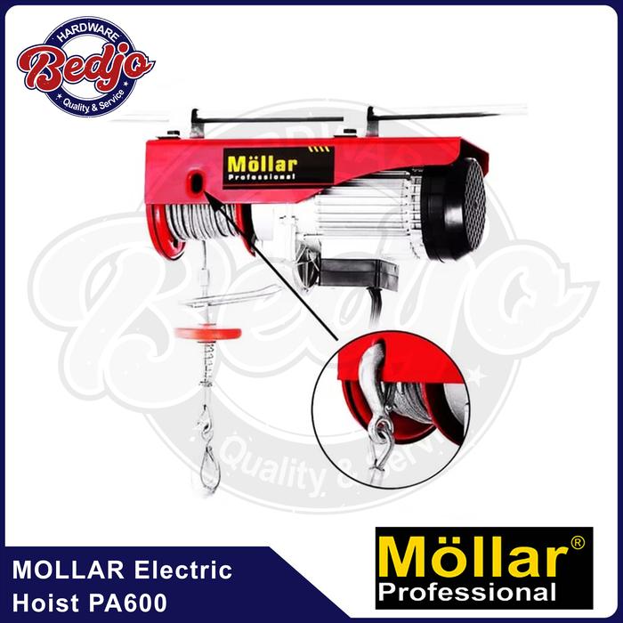 Jual Electric Hoist Mollar Katrol 600 kg PA 600 - Unigard PA 500 - Kota ...