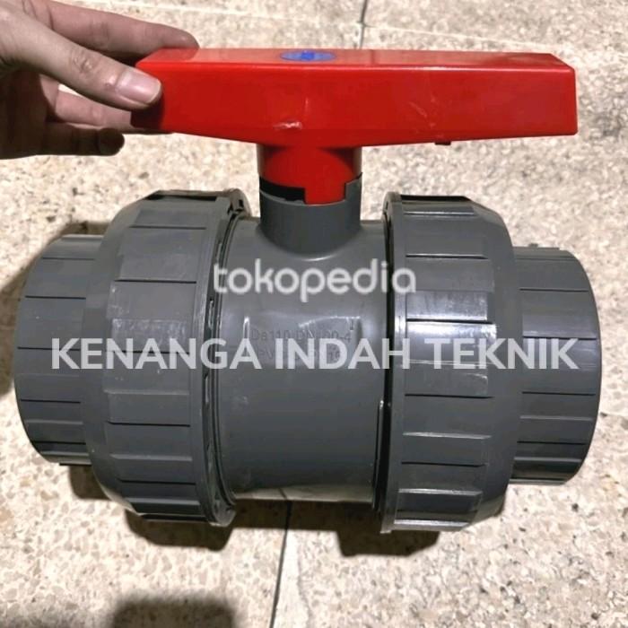 Jual Ball valve True Union PVC 4" inch / Ball Valve Watermur PVC 4 ...