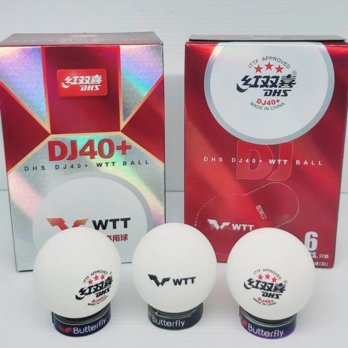 Promo Bola Pingpong DHS 3 Star DJ40+ Busan - Tenis Meja DHS WTT 3STAR WORLD - Jakarta Utara ...