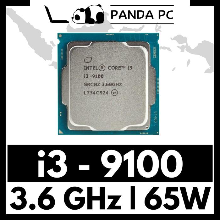 Jual Processor Core i3 Gen 9 - 9100 9100F Coffee Lake Mobo 9th Gen LGA ...