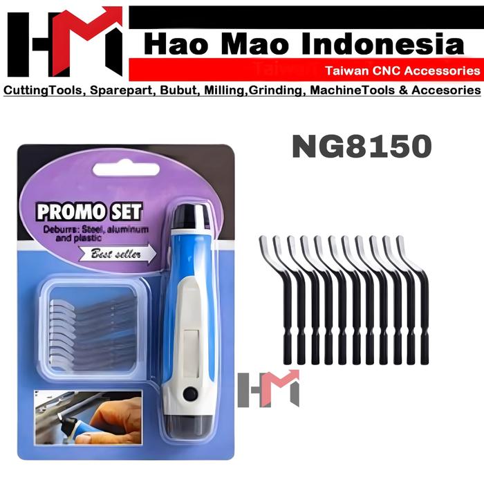 Jual NOGA NG8150 Deburring Tool Blade Pisau Sayat buri chamfering PROMO SET - Kab. Bekasi ...