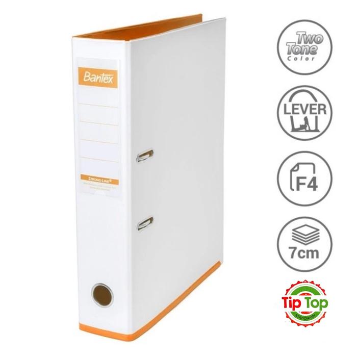 Jual BANTEX Lever Arch File Two Tone Folio 7 Cm #1465V - WhiteMango ...