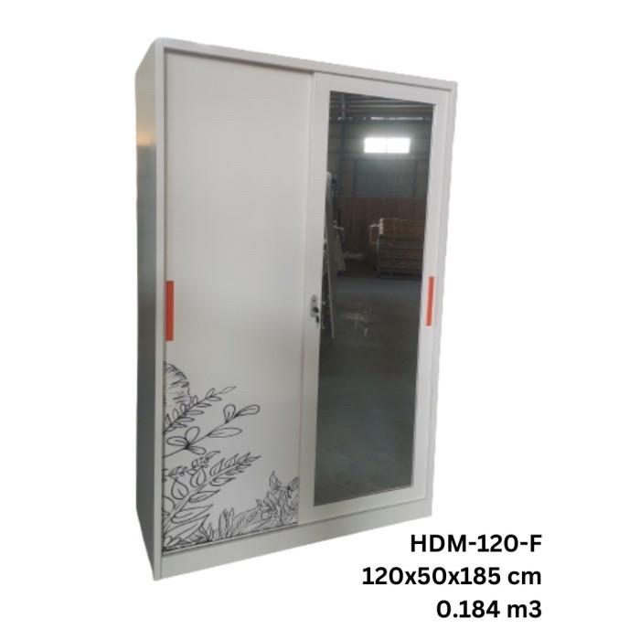 Jual Lemari Baju Besi Sliding HDM - 120 - F - Lemari Baju Sliding Besi - Kota Surabaya - DESEL ...