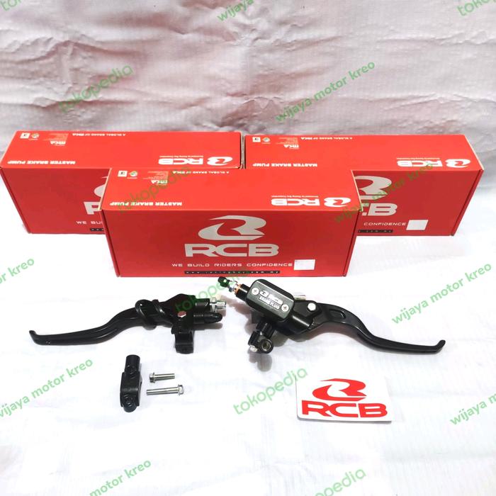 Jual Master Rem RCB E3 14 mm + Handle Kiri E2 Racing Boy Beat Scoopy ...