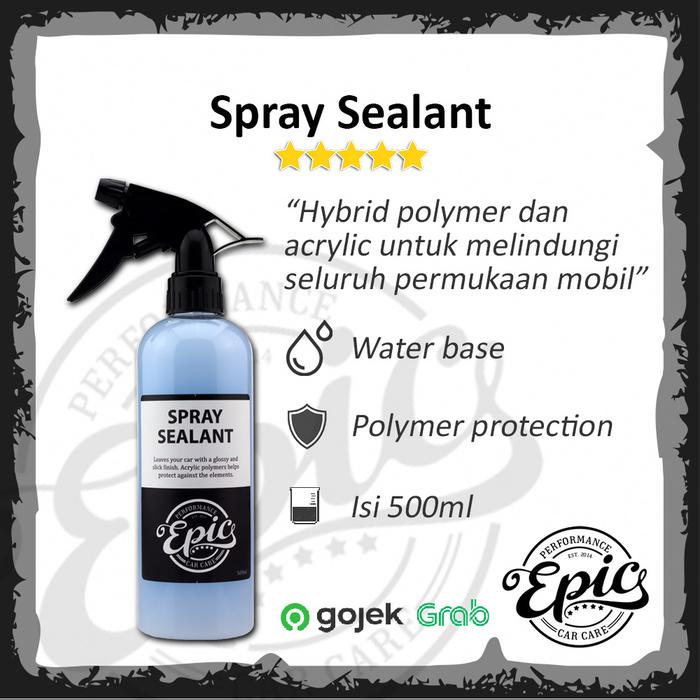 Jual Cairan Obat Pelindung Pengkilap Cat Mobil Epic Spray Sealant - Kota Cimahi - Epic Car Care ...