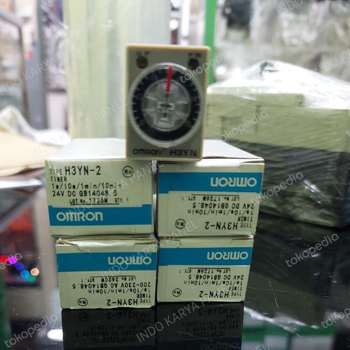 Jual TIMER RELAY H3YN-2 24VDC OMRON - Jakarta Pusat - INDO KARYA PANEL | Tokopedia