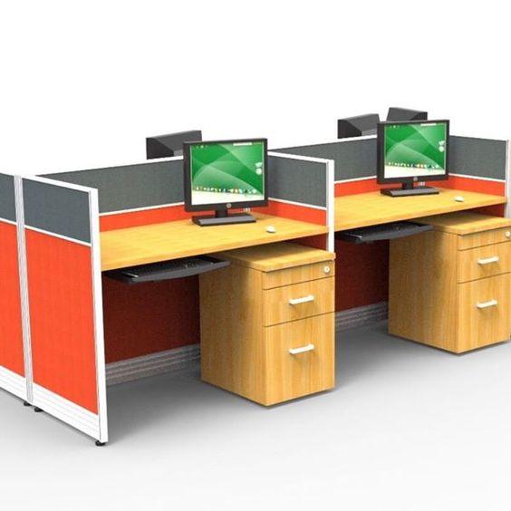 Jual MEJA KERJA KUBIKAL KANTOR MINIMALIS CUSTOM JABODETABEK - Jakarta ...