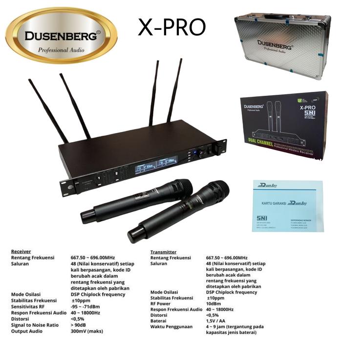 Jual Mic Wireless Dusenberg X-PRO ORIGINAL - Jakarta Barat - Unipro ...