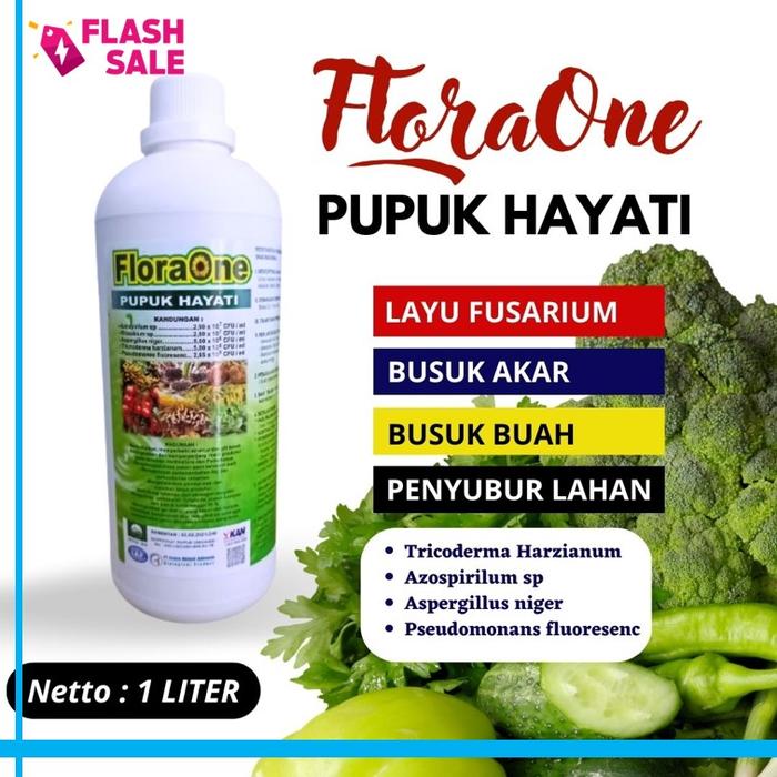 Jual Pupuk Hayati Tricoderma Cair 1L Floraone, Obat Busuk Trichoderma - Jakarta Pusat - Maju ...