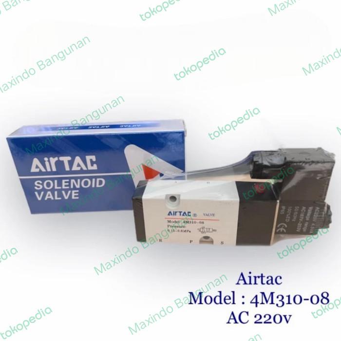 Jual Selenoid Valve 4M310 - 08 DC 24 V AIRTAC / Solenoid Valve DC24 V - Jakarta Barat - Maxindo ...