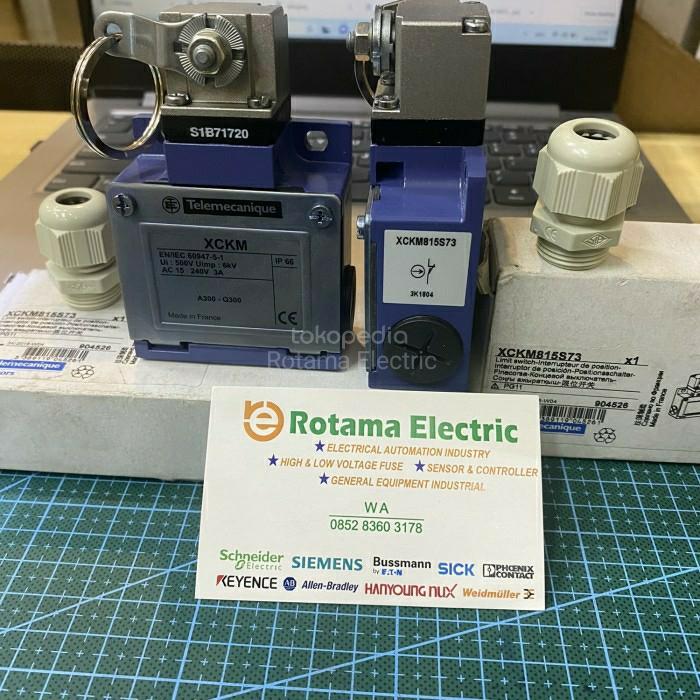 Jual TELEMECANIQUE XCKM MINI LIMIT SWITCH TARIK XCKM815S73 S1B71720 NEW ...