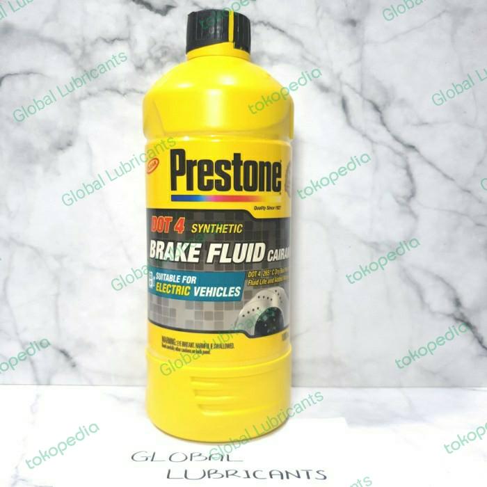 Jual Prestone Synthetic Brake Fluid Dot 4 1 Liter (Putih - Minyak Rem ...