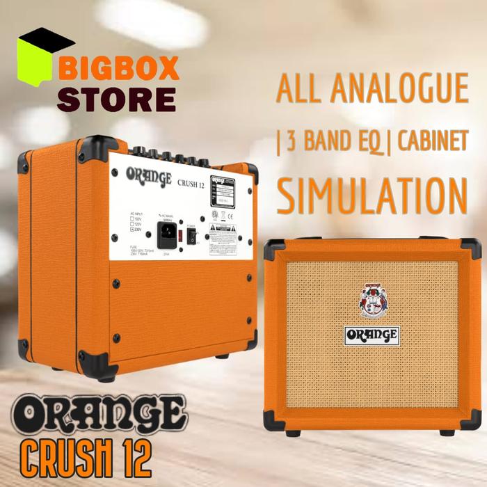 Promo Ampli Gitar Orange Crush 12 / Crush12 / Crush-12 Original Cicil 0 ...