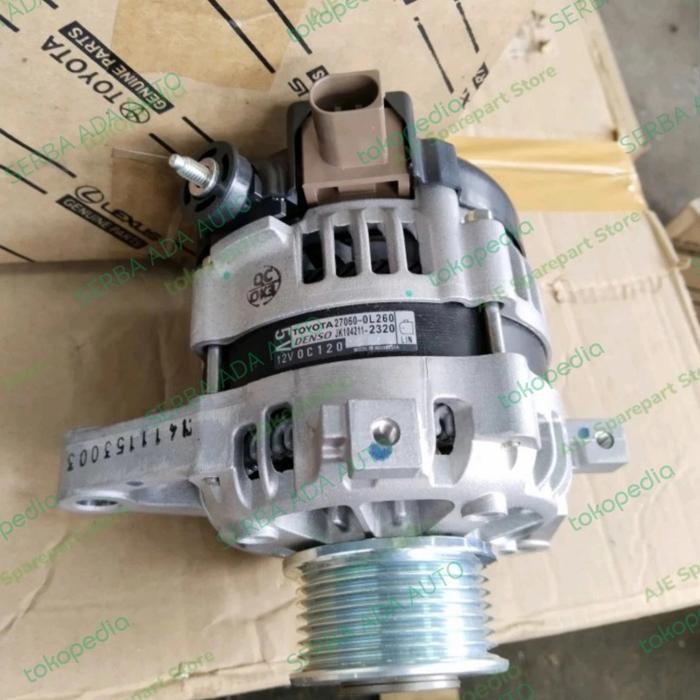 Jual alternator denso toyota innova reborn hilux revo fortuner vrz ...