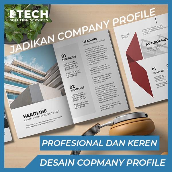 Jual Desain Company Profile | Design Katalog Produk Layanan - Kab. Bogor - Dtech Solution ...