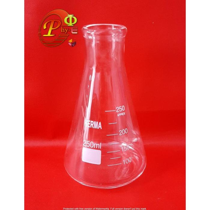 Jual Erlenmeyer Glass / Erlenmeyer Flask / Labu Erlenmeyer 250ml ... Jual Erlenmeyer Glass / Erlenmeyer Flask / Labu Erlenmeyer 250ml ...