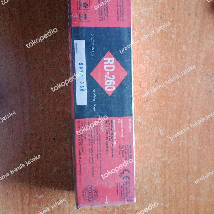 Jual Kawat las nikko steel RD 260 3 2 mm / rd 260 3.2 - Kota Tangerang ...