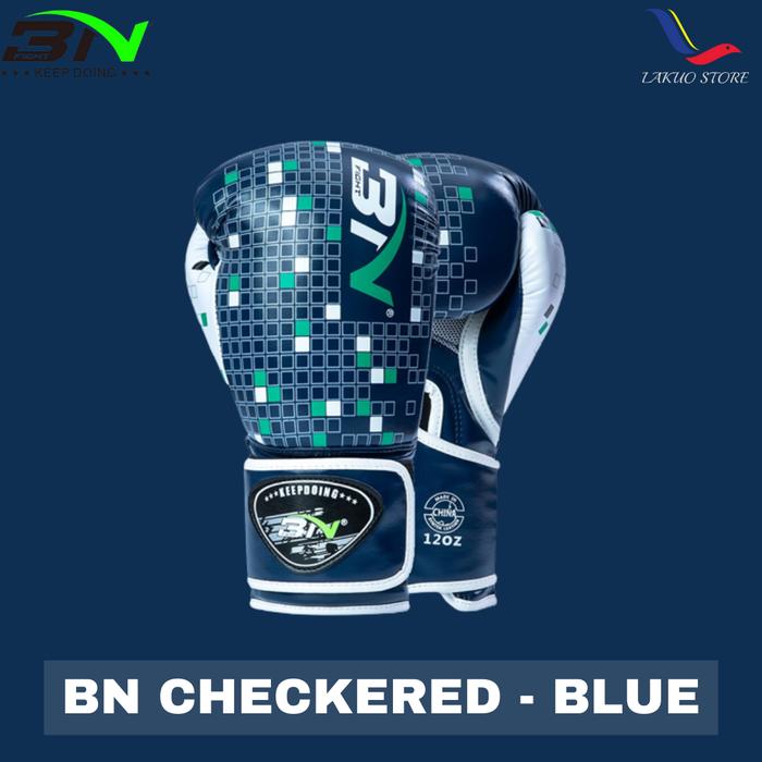 Promo SARUNG TINJU BN CHECKERED / BOXING GLOVE MUAYTHAI / SARUNG TINJU ...