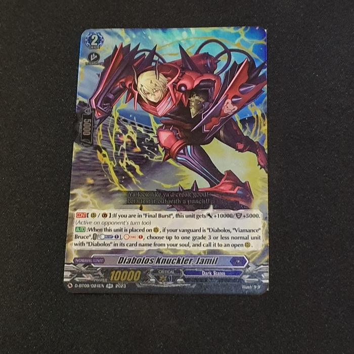 Jual Vanguard Diabolos Knuckler, Jamil D-BT09/024 EN (RR) - Kota Surabaya - Hype and Play ...