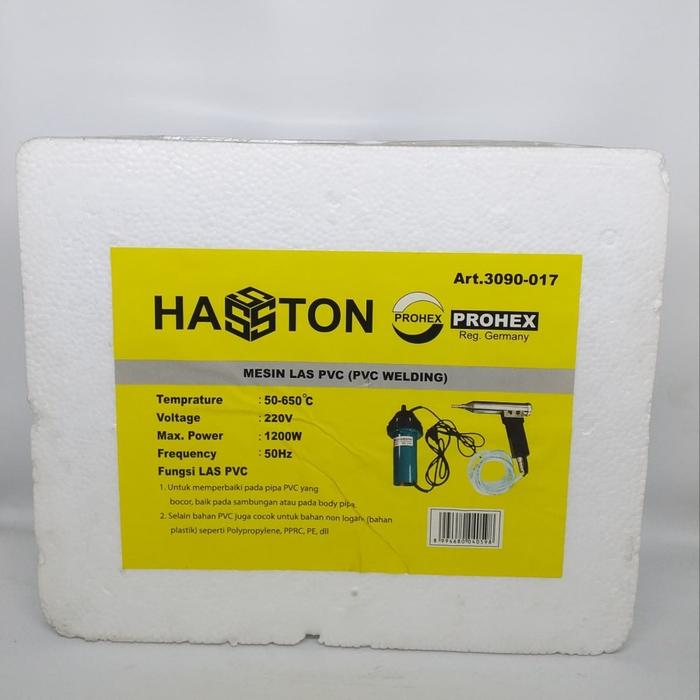 Jual Mesin Las Pvc Atau Plastik Hasston Prohex Max Power : 1200W ...