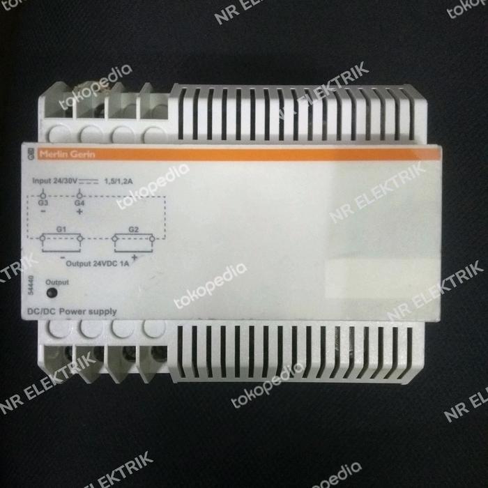 Jual power suplay 54440 24/30VDC output 24VDC 1A SCHNEIDER/MERLIN ...