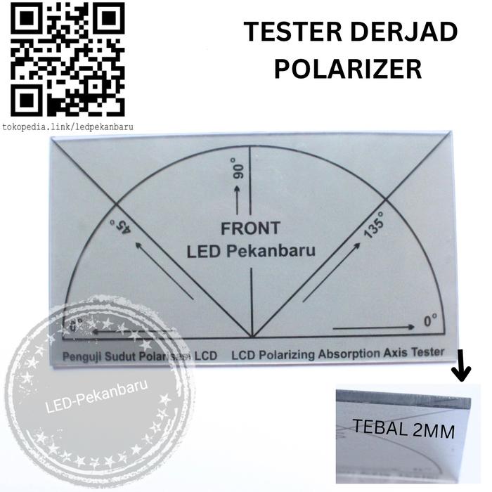 Jual ALAT UKUR POLARIZER POLARIS UJI TEST DERAJAT TV LCD LED TESTER ...
