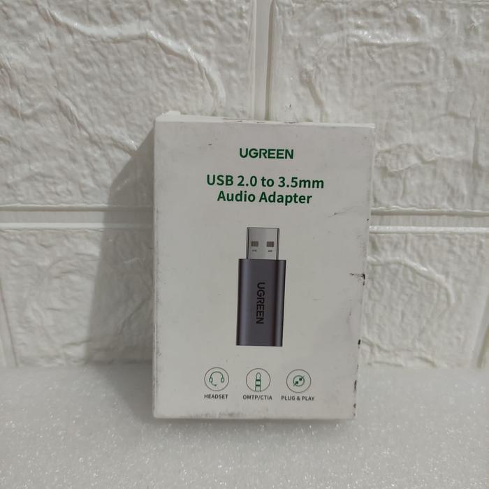 Jual UGREEN USB 2.0 TO 3.5MM AUDIO ADAPTER - Kota Batam - APS COMP ...