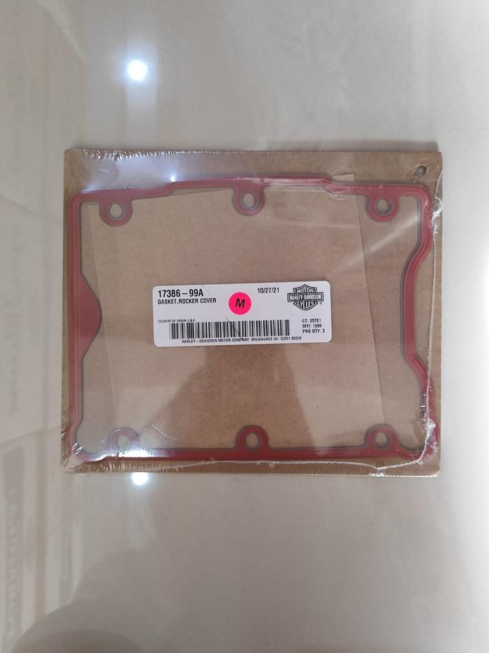 Jual GENUINE HARLEY DAVIDSON ROCKER COVER GASKET OEM 17386-99A - Kota ...