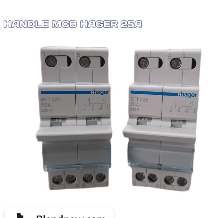 Jual HANDLE MCB/CHANGE OVER SWITCH 2PHASE HAGER 25A - Kota Malang ...