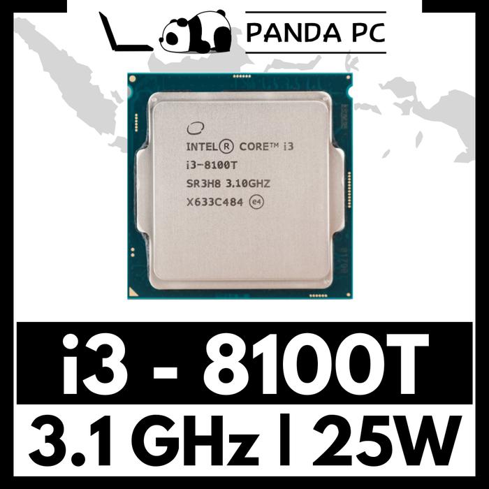 Jual Processor Core i3 Gen 8 LGA 1151 8100 8100T Coffee Lake Mobo H310 ...