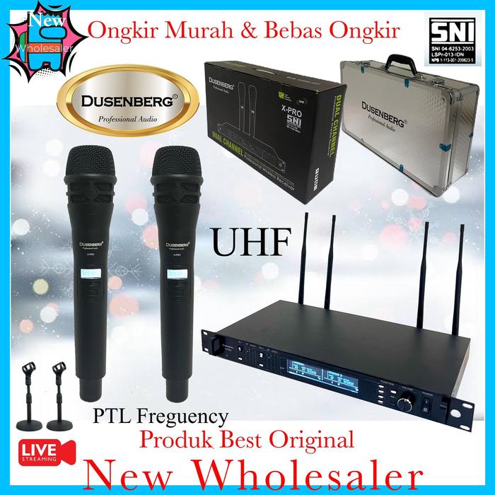 Jual Mic wireless Dusenberg Xpro original UHF multi PTL x pro live ...